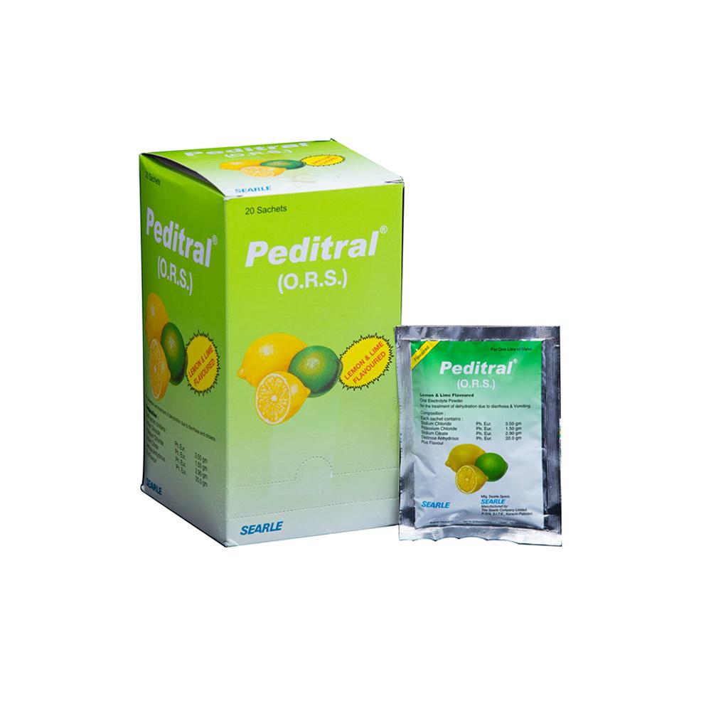 Peditral Lemon Powder Sachet 25's – Ailaaj