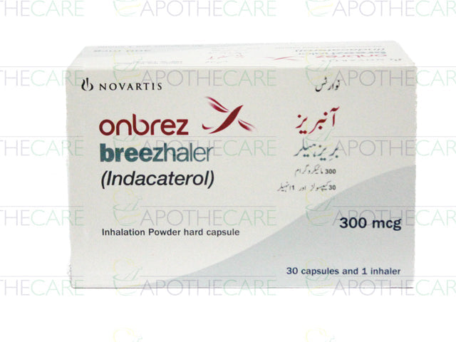 Onbrez Breezhaler Cap 300mcg 30's – Ailaaj