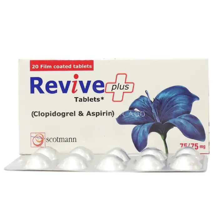 Revive Plus Tab 75mg/75mg 20's – Ailaaj