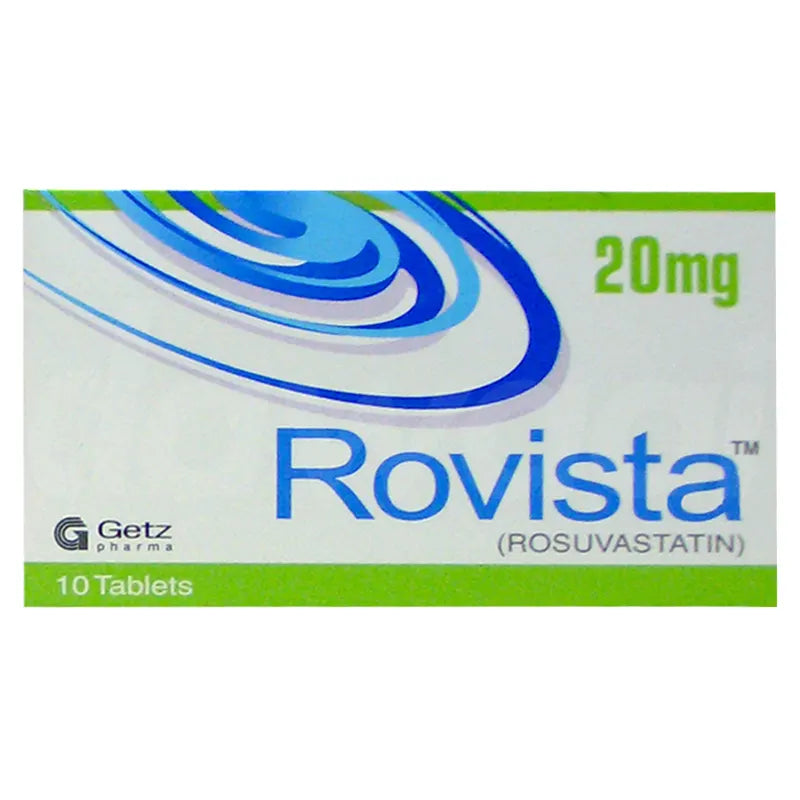 Rovista Tab 20mg 10's – Ailaaj