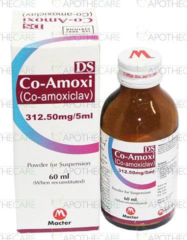 Co-Amoxi DS Susp 312.5mg/5ml 60ml – Ailaaj