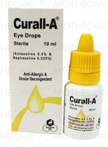 Curall A Eye Drops 10ml – Ailaaj