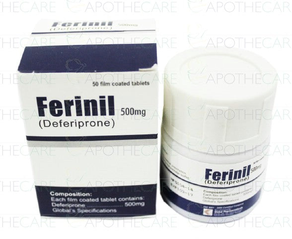 Ferinil Tab 500mg 50's – Ailaaj