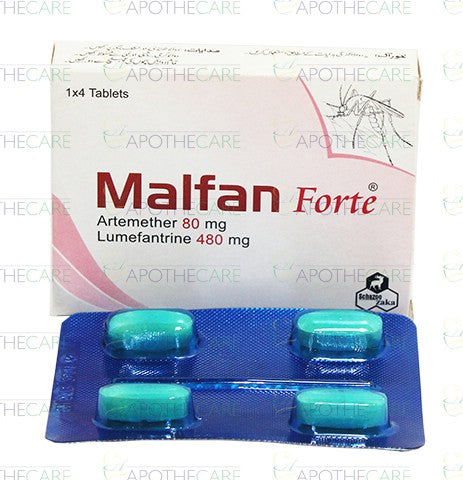 Malfan Forte Tab 80mg/480mg 1x4's – Ailaaj