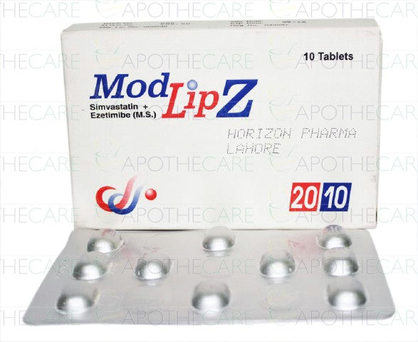 Modlip Z Tab 20mg/10mg 10's – Ailaaj