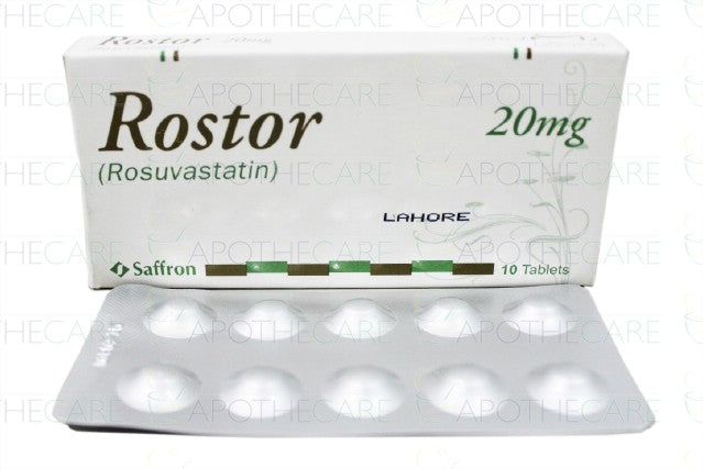 Rostor Tab 20mg 10's – Ailaaj