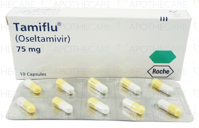 Tamiflu Cap 75mg 10's – Ailaaj