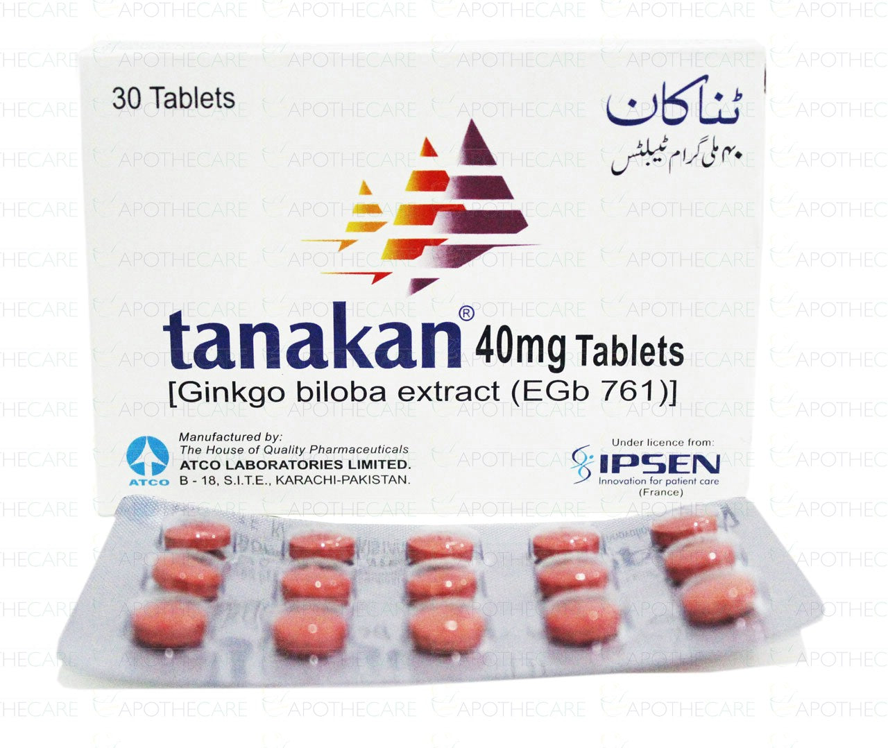Tanakan Tab 40mg 2x15's – Ailaaj