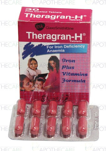 Theragran H Tab 30's – Ailaaj