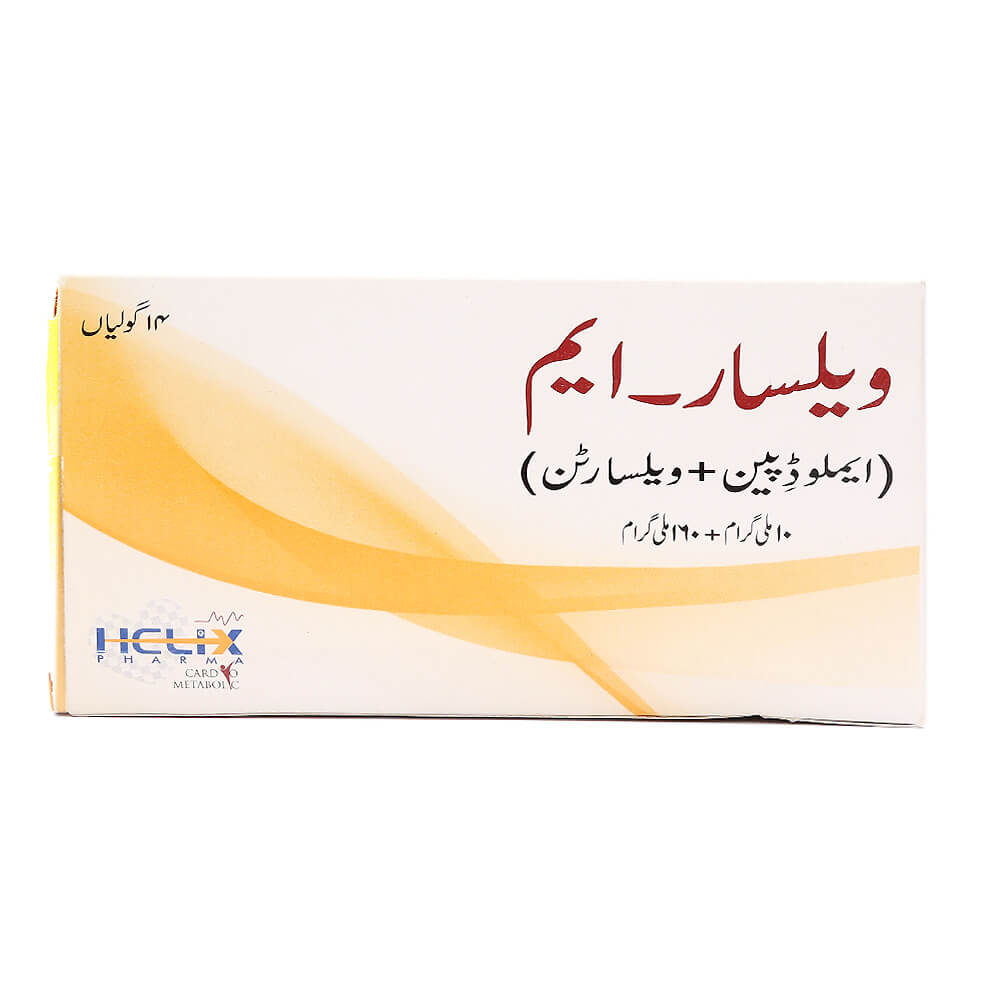 Valsar-M Tab 10mg/160mg 2x7's – Ailaaj