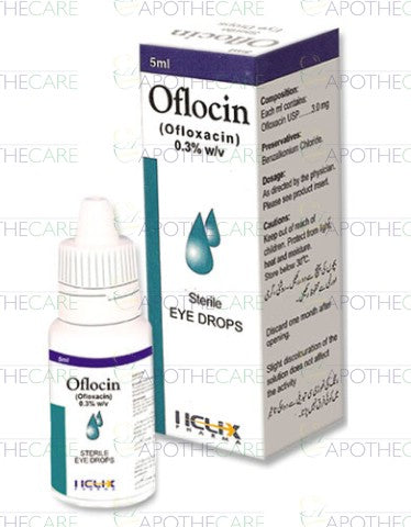 Oflocin Eye Drops 0.3% 5ml – Ailaaj