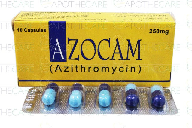 Azocam Cap 250mg 10's – Ailaaj