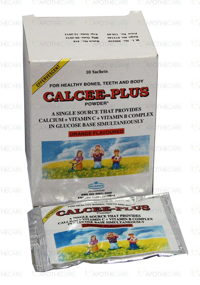 Calcee-Plus Powder Sachets 10's – Ailaaj