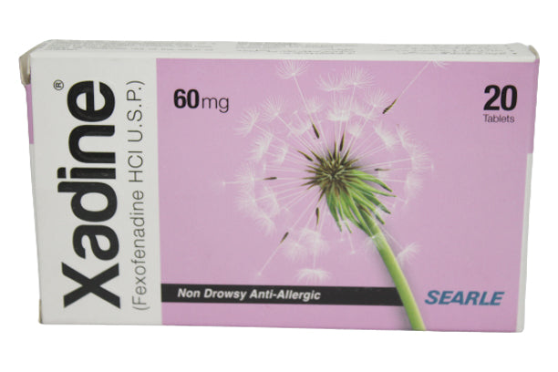 XADINE Tab 60mg 20's – Ailaaj
